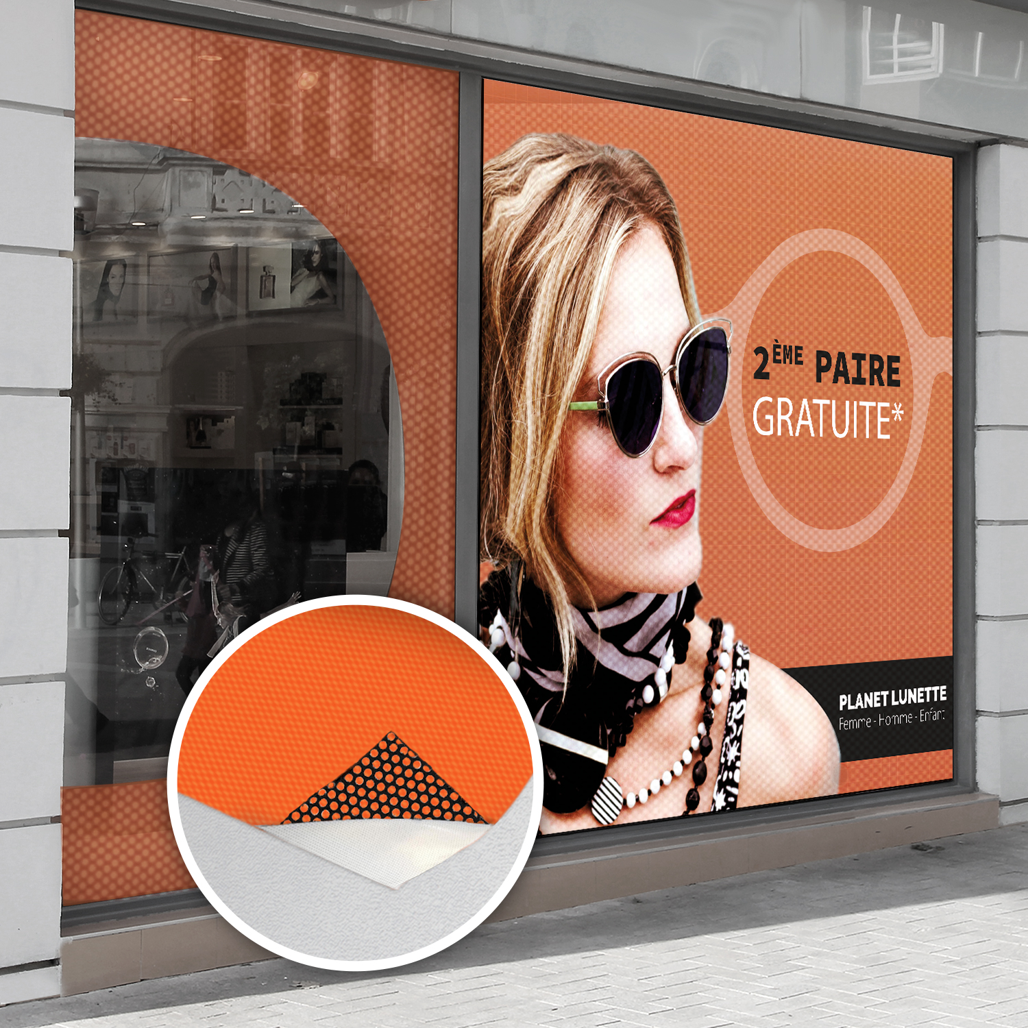 Impression Vinyle adhésif grand format - Imprimerie BercyCopie